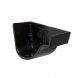 100mm Black Ogee Cast Iron Gutter