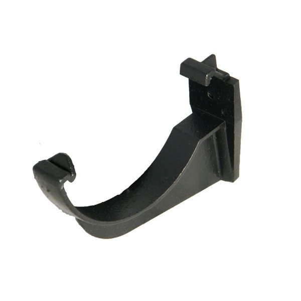 FloPlast Half Round Gutter Fascia Bracket - 112mm Cast Iron Effect
