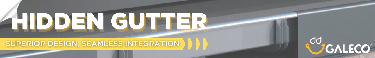 Hidden Gutter | Galeco Steel Guttering | Contact Us To Order